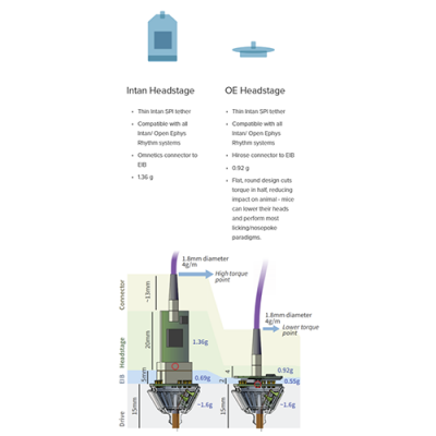 64通道Headstage – NeuroScys